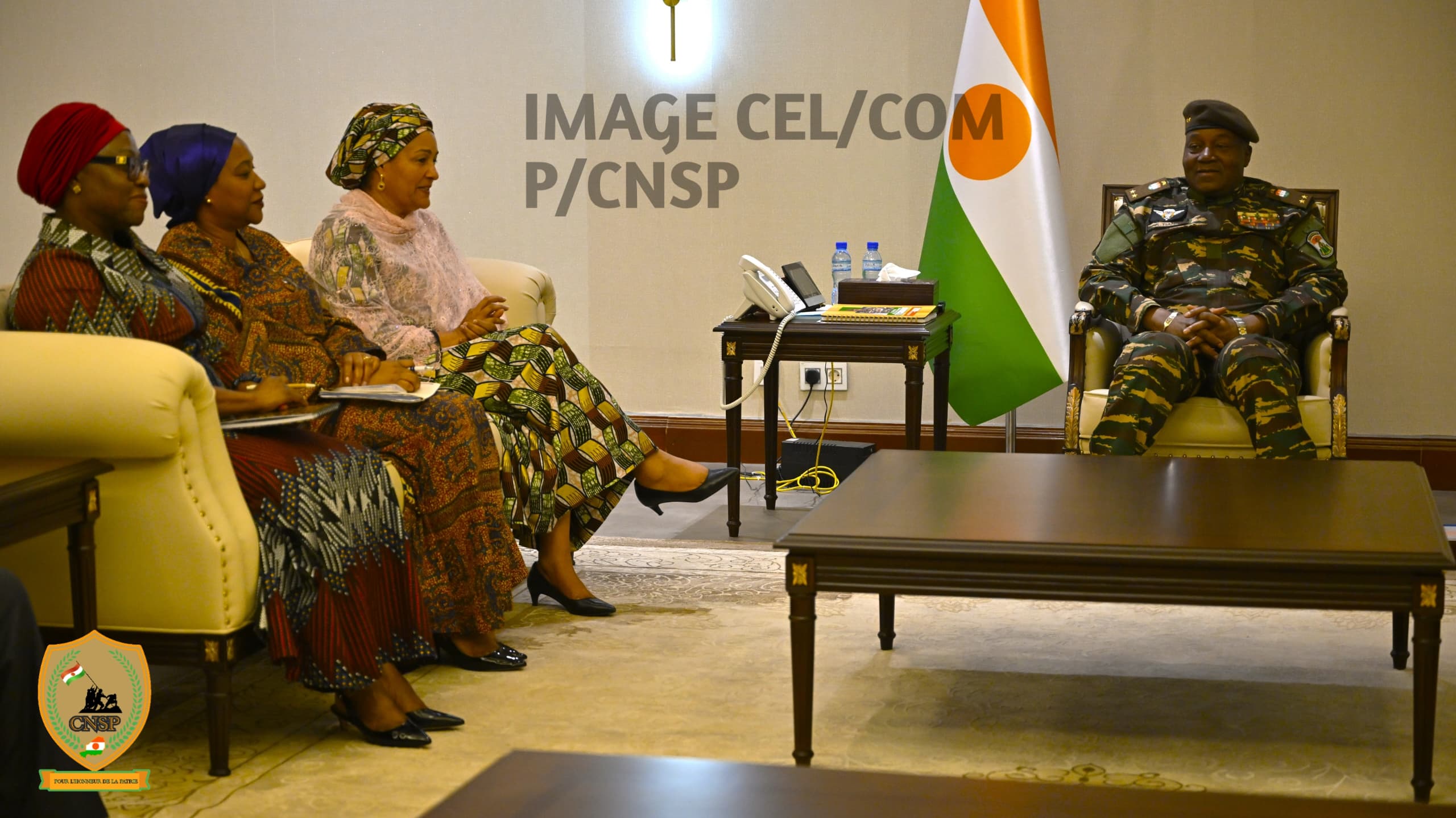 Niger : La Vice Secrétaire générale de l'ONU reçue par le Président du ...